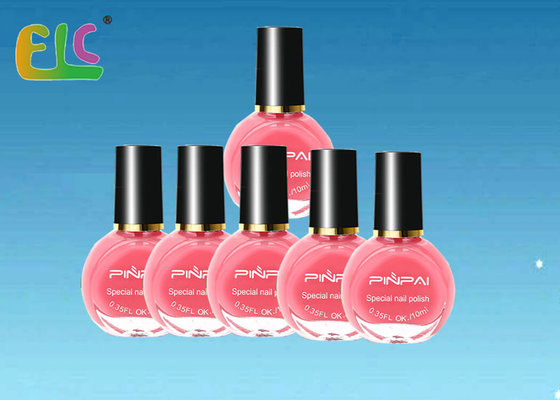 10ML Series UV Gel Nail Polish , UV Gel Fingernail Polish Semi Permanent Pink Color