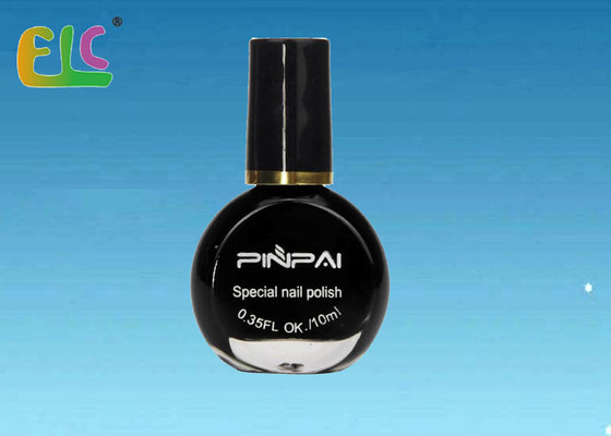 Black Watery Non Toxic Gel Nail Polish , Lacquer Uv Gel Nail Varnish No Stimulation