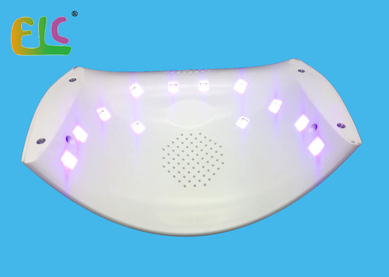 Rechargeable Battery Nail Polish Dryer , Led Gel Nail Dryer 12 Beads 24W Moonbox 10