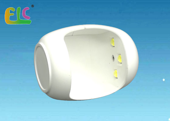 Mini UV LED Nail Lamp One Finger LED Manicure Lamp Mini Gel Curing Light 3 LED Beads 6 Watt