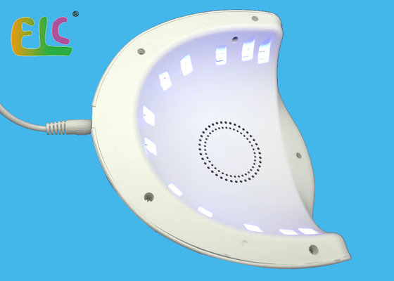 LED Nail UV Lamp Gel Drying Machine for Nail Polish 12 Beads 24 Watt Rainbow 12