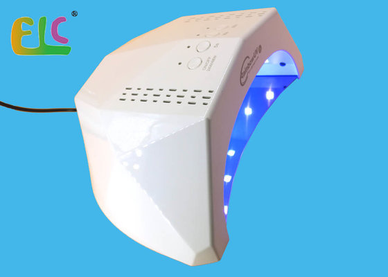 Smart Sensing Uv Led Nail Lamp , 24W 48W Switchable Nail Polish Lamp Dryer Rainbow 6
