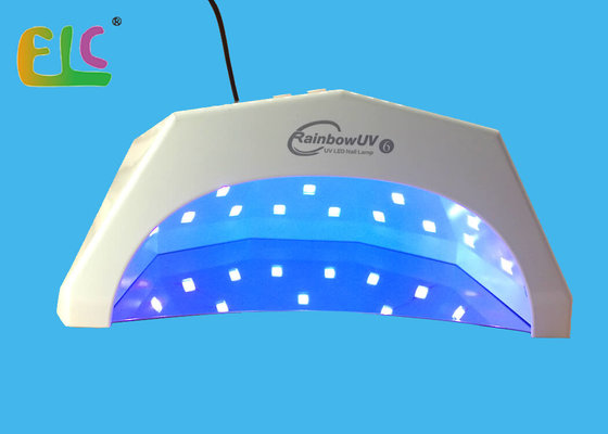 UV Manicure Light Gel Nail Dryer 30 LED Bulbs Rainbow 6 24W 48W Switchable DC24V
