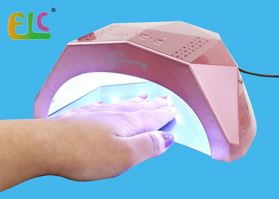 3 Time Setting Button Gel Manicure Uv Light 24W 48W 30 LED Rainbow 6 For Nail Salon