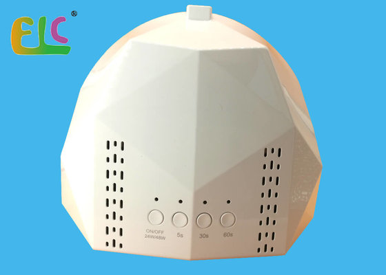 3 Time Setting Button Gel Manicure Uv Light 24W 48W 30 LED Rainbow 6 For Nail Salon