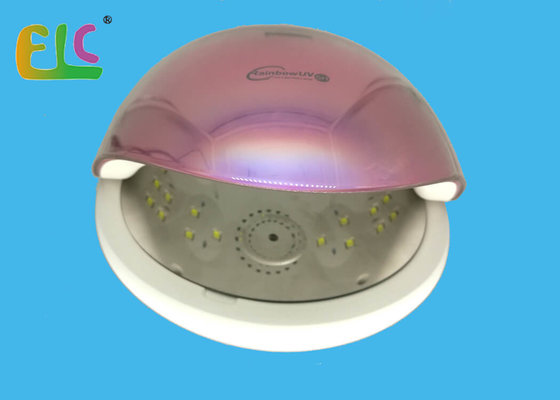 60W Gel Nail Drying Machine Magic Pink Color 30 LED Bulbs Nail Art Tools Rainbow 5H