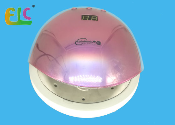 LCD Display Gel Nail Lamp Manicure Light Magic Pink Color 30 LED Bulbs Rainbow 5H 60W