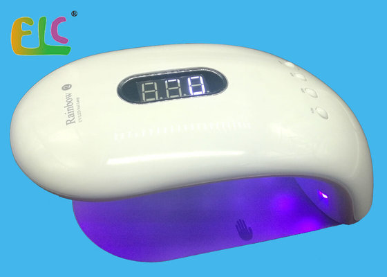 UV LED Nail Polish Dryer Lamp 24 LEDs 36 Watt Rainbow 2 10S 30S 60S 99S Timer
