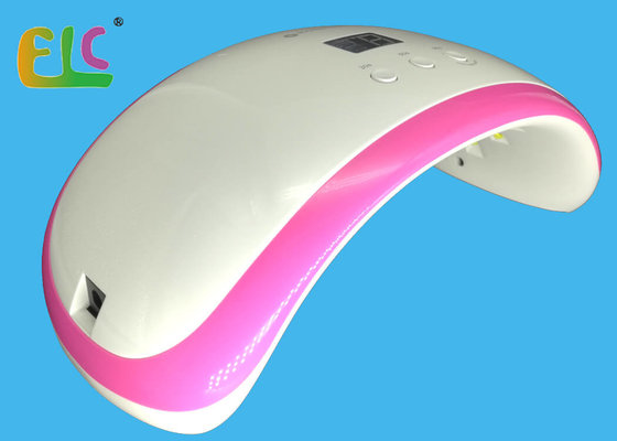Smart Infrared Sensor Gel Manicure Machine 21 LEDs 36 Watt Rainbow 8 LCD Display