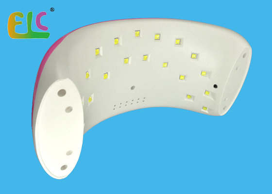Smart Infrared Sensor Gel Manicure Machine 21 LEDs 36 Watt Rainbow 8 LCD Display