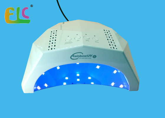 Professional Gel Nail Lamps 24W 48W Switchable Nail Polish Dryer Nail Curing Lamp Rainbow 6