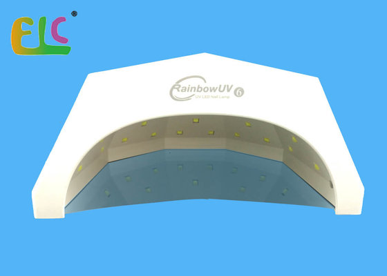 48W Gel Curing Machine LED Manicure Lamp 48W Switchable Nail Polish Dryer Nail Curing Lamp Rainbow 6