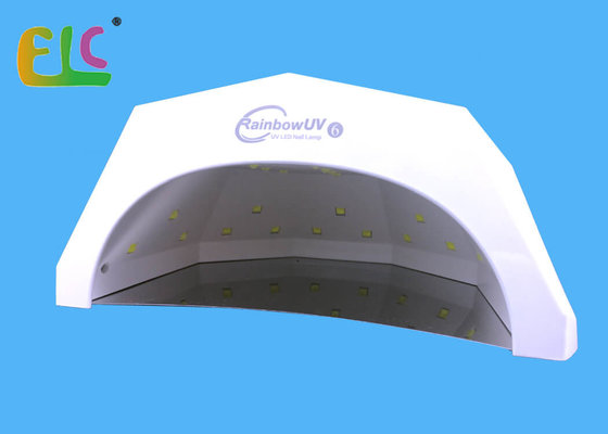 48W Gel Curing Machine LED Manicure Lamp 48W Switchable Nail Polish Dryer Nail Curing Lamp Rainbow 6