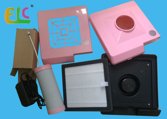 Nail Dust Suction Collector Manicure Tools with Strong Nail Fans and LED Bulbs  60 watt 2 Use Ways