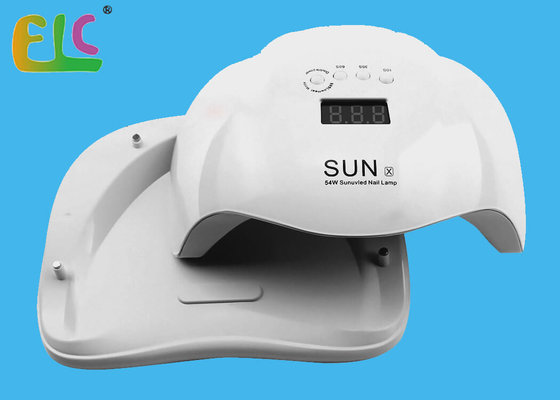 SUN X 54W Gel Curing Machine UV LED Nail Gel Polish Curing Lamp with Bottom 30s / 60s Timer LCD Display Lamp