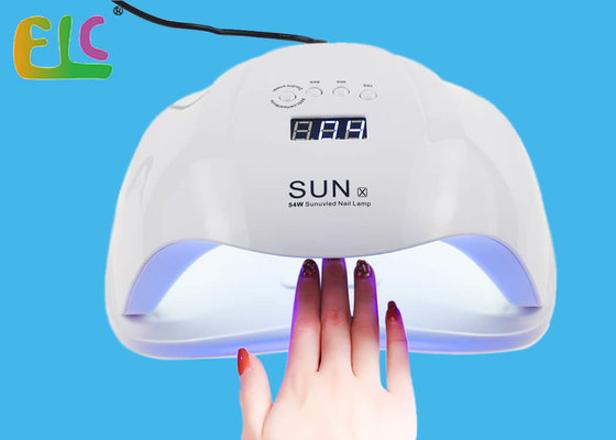 SUN X 54W Polish Curing Lamp with Bottom 30s / 60s Timer LCD Display Lamp