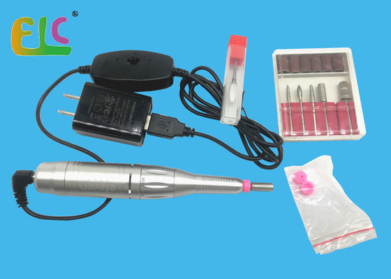Nail Drill Machine Pen Shape Nail Filer Machine DC 5V USB Cable Low Vibration Portable