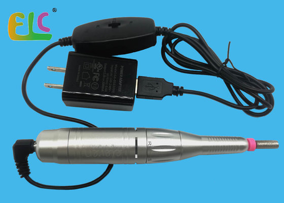 Electric Nail Polisher Machine Portable Pen Shape Rotation Direction Controllable