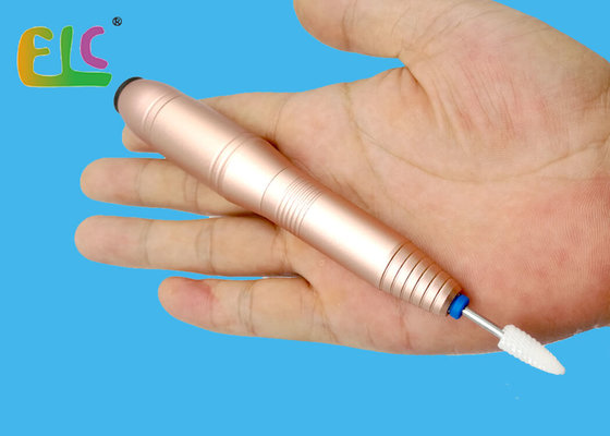 Portable Nail Drill Machine Pen Shape Nail File Machine DC 12V Low Noise Low Heat