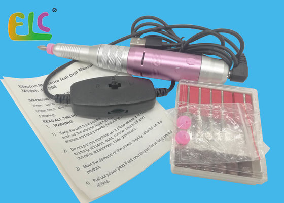 Electric Manicure Nail Drill Portable Pen Shape USB Plug 30000RPM Stepless Speed Control