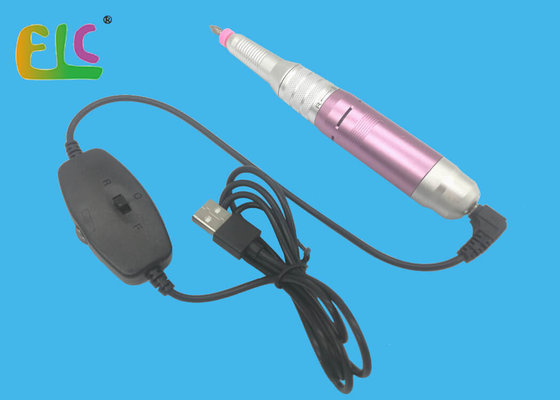 Multifunction Electric Nail Drill Machine Pen Shape Forward and Reverse 30000 RPM Low Noise