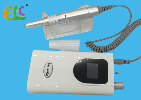 Portable Electric Nail Drill Machine with Rechargeable Battery 35000RPM Pen Shape
