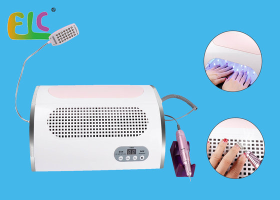 4-in-1 Multi-function Nail Tool UV LED Nail Lamp Nail Dust Collector Nail Drill and Lighting
