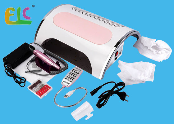 Multi-functional Manicure Equipment Vocuum Cleaner Nail Drill Nail Lamp and Lighting 4-in-1