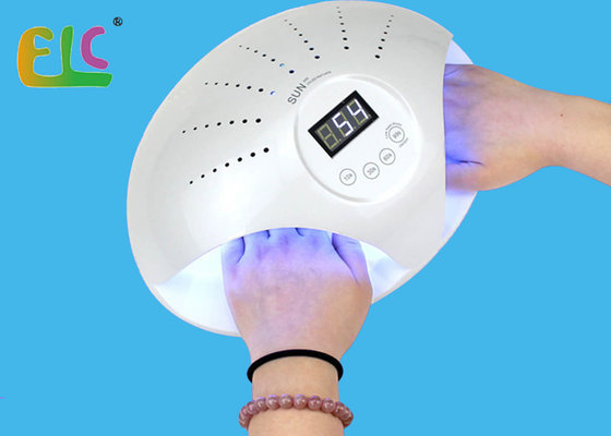 Large Size  Gel Nail lamp SUNUV 24 LEDs 48W  Sun 669 For 2 Hands Pink / White Color