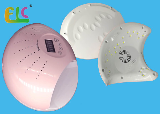 Large Size  Gel Nail lamp SUNUV 24 LEDs 48W  Sun 669 For 2 Hands Pink / White Color