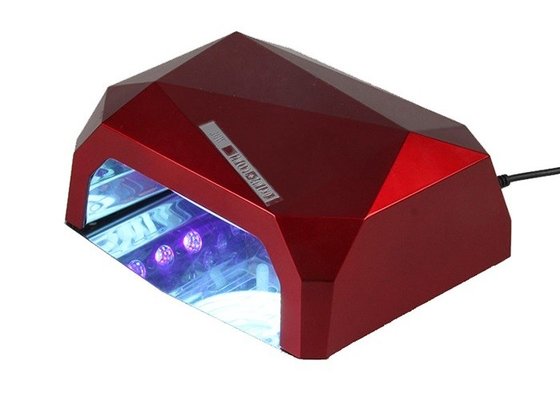 Portable Automatic Induction UV Led Nail Lamp 36 Watt Lightweight