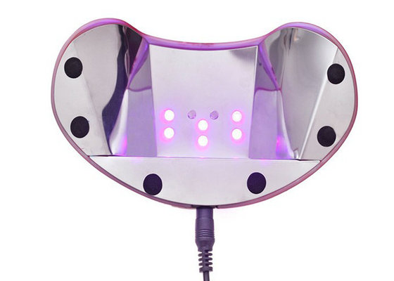 Red Led Professional UV Nail Lamp / 12w Led UV Lamp For Nails