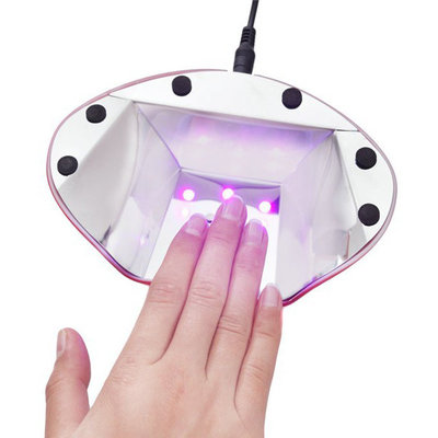 Portable Shining Led Lamp Nail Dryer With Timer Setteing 10s 30s 60s