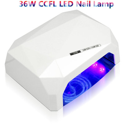 Diamond Shape 36w UV LED Nail Lamp For Curing Gel Polish With IR Sensor