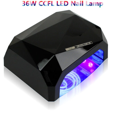 Diamond Shape 36w UV LED Nail Lamp For Curing Gel Polish With IR Sensor