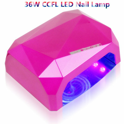 Infra Led Ccfl UV LED Nail Lamp 10s Fast Curing Nail Gel Polish 24*16*9.8cm