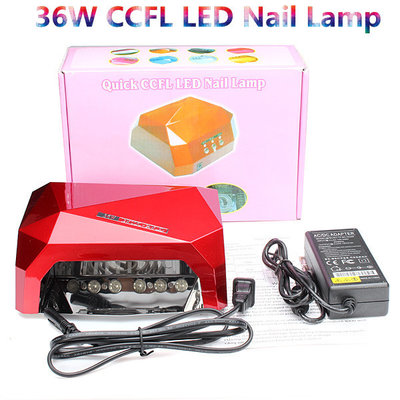 Salon White Black Blue UV LED Nail Lamp ABS Plastic 365nm 395nm Wavelength