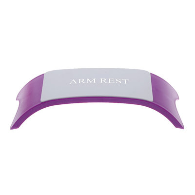 Purple Nail Art Accessories Armrest Manicure Pillow 100g Portable Function