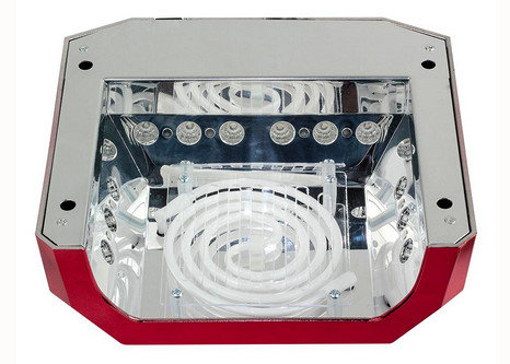 36w Ccfl Uv Led Lamp Nail Dryer ABS Diamond Shape Nail Tool With Sensor And Timer