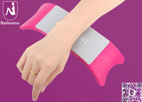 Pink Nail Arm Rest Accessories For Manicure Nail Salon Hand Holder