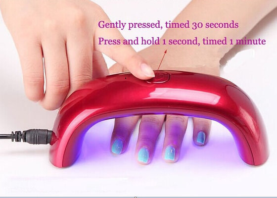 Portable LEd Lamp Nail Dryer Fast Dry Within 30 Seconds EU UA US AU