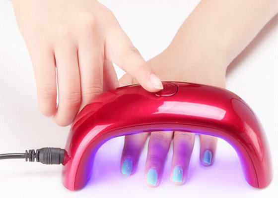 6 Colours 9W LED Lamp Nail Dryer 395nm Wave Plastic Material Nail lamp