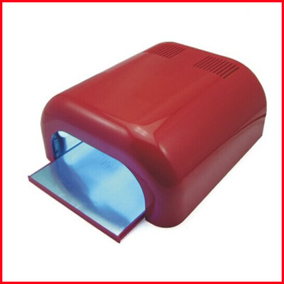 365nm 36 Watt Gel Curing UV Lamp For Beauty Salon / 9w UV Nail Lamp With 4pcs