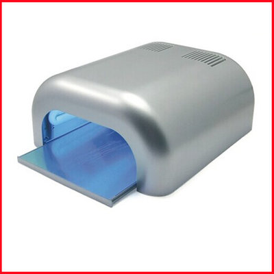 365nm 36 Watt Gel Curing UV Lamp For Beauty Salon / 9w UV Nail Lamp With 4pcs
