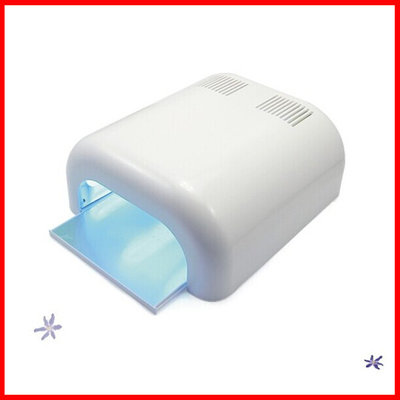 365nm 36 Watt Gel Curing UV Lamp For Beauty Salon / 9w UV Nail Lamp With 4pcs