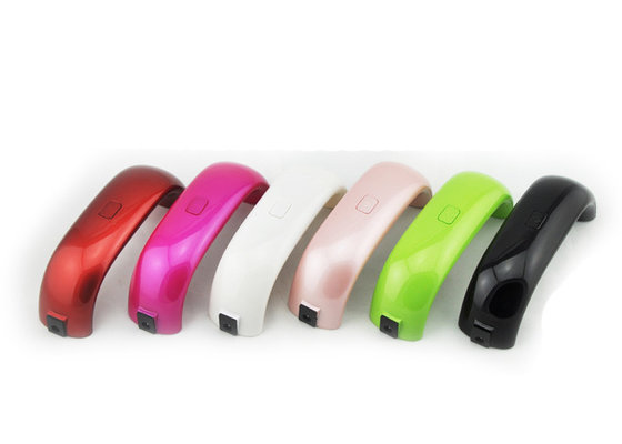 9W 110V rainbow LED UV Gel Lamp Light Toe Nail Dryer Nail Polish Blower Curing
