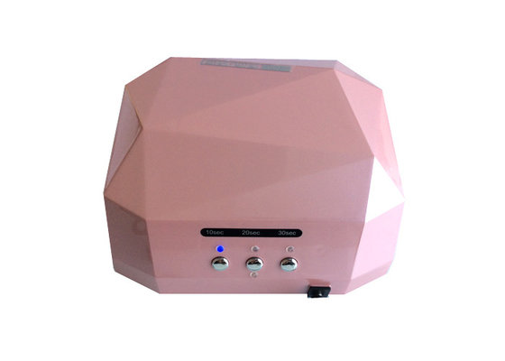 Unique Dual UV LED Nail Lamp 36 Watt For Sock Off UV Gel Curing Pink Color