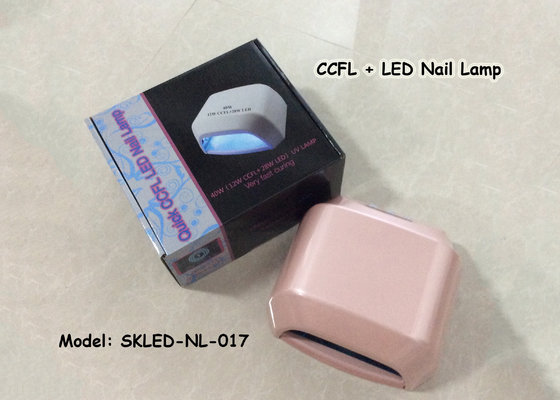 Hands Sensor 12W CCFL + 28W LED UV Nail Lamp Champagne Color
