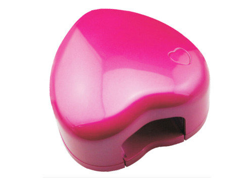 Love Heart Shape LED Lamp Nail Dryer Rose Red With USB Charger Or Battery