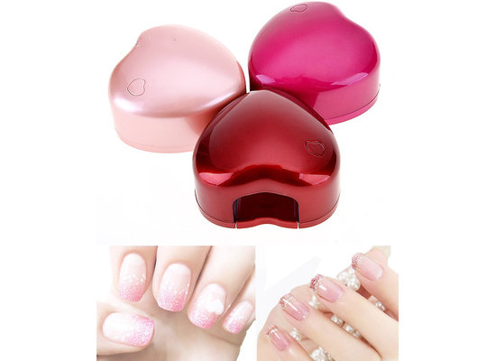 Colorful 3 Watt LED Light Nail Dryer Energy Saving , Professional LED Lamp For Nails